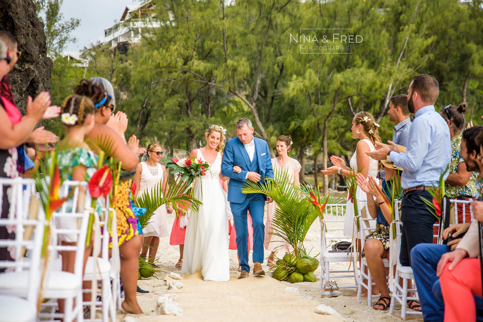 Un mariage sur la plage à la Réunion : J&JC » Nina et Fred Photographie ...